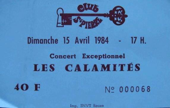 LES CALAMITES - ENCORE 1983/1987 | Born Bad Records